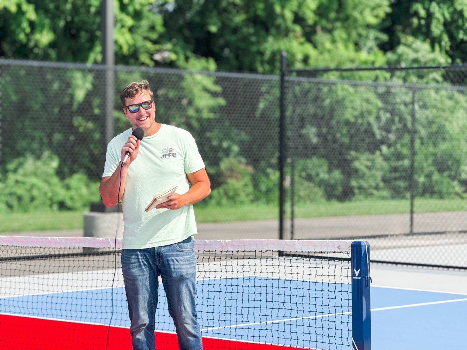 City of Lebanon Pickleball Courts Ribbon Cutting at the Jimmy Floyd ...